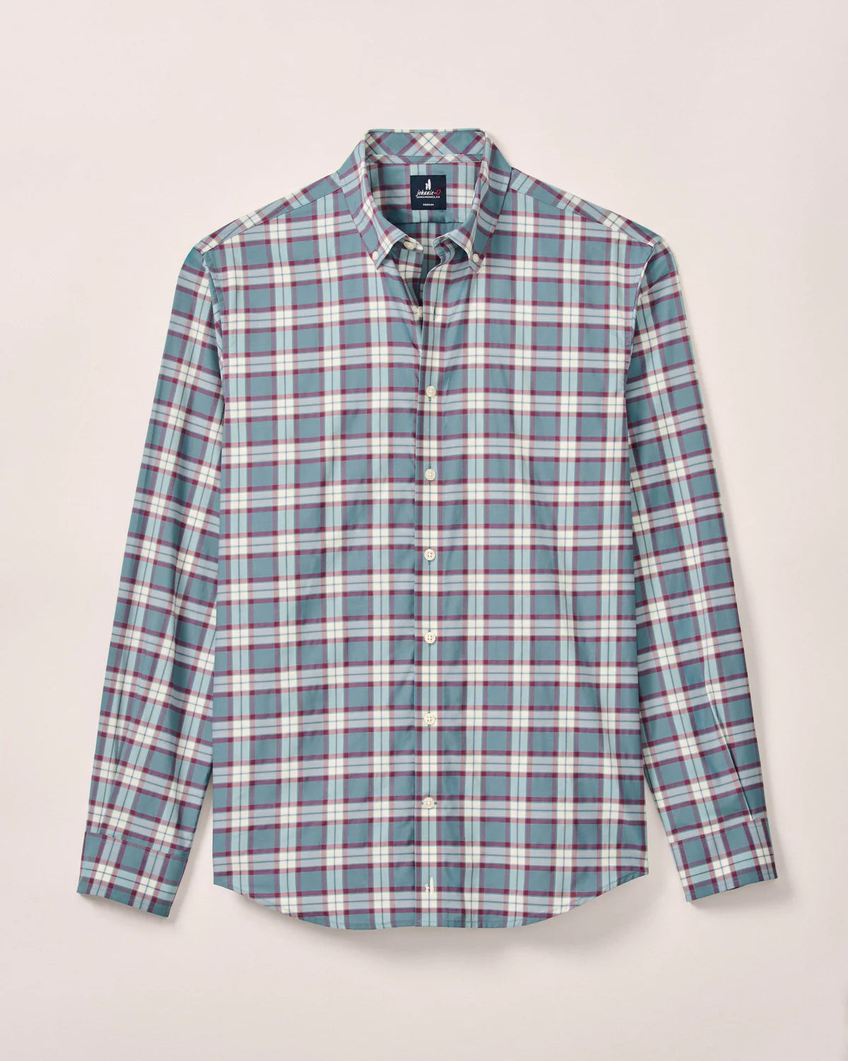 Johnnie O - Feldy Performance Button Down Shirt - Laguna Blue– Dick ...